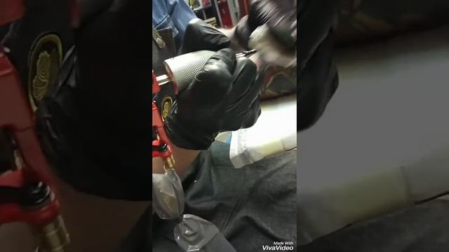 Andrew Fingerz Булли Лайнер Мустанг Тату | Bully Liner MT Mustang Tattoo