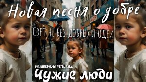 Волшебная тетрадь. "Чужие люди". Новая песня о добре и безразличии. Свет не без добрых людей.