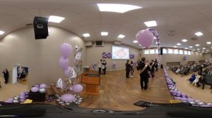 Видео 360. Фрагмент выступления 11-х классов на последнем звонке. Гимназия №6. 24.05.2025г.