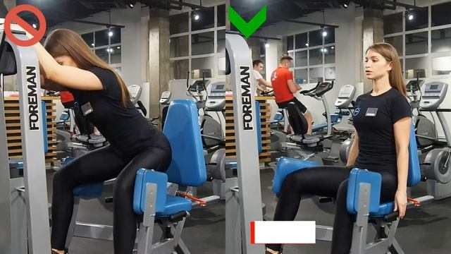 Разведение ног сидя