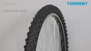 Покрышка TORRENT велосипедная TR-24X1.95