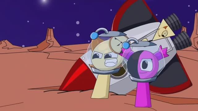 Мультики про спрунки. 4 серия "БРОКЕР и Кики покоряют Марс"