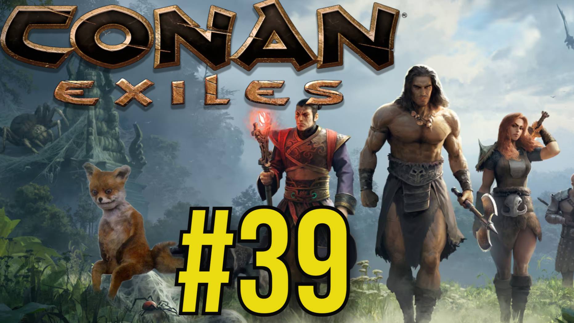 Conan Exiles Прохождение(2025) ч39 Рабы с вулкана
