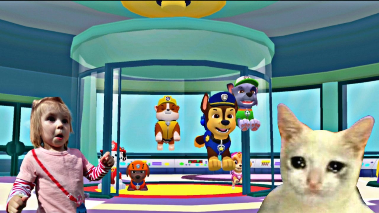 Щенячий патруль спешит на помощь 😼