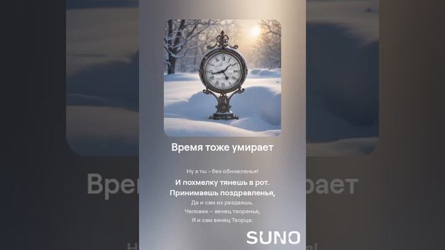 Время умирает