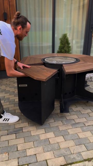 Как очищать гриль-стол ZEFIRE от золы?