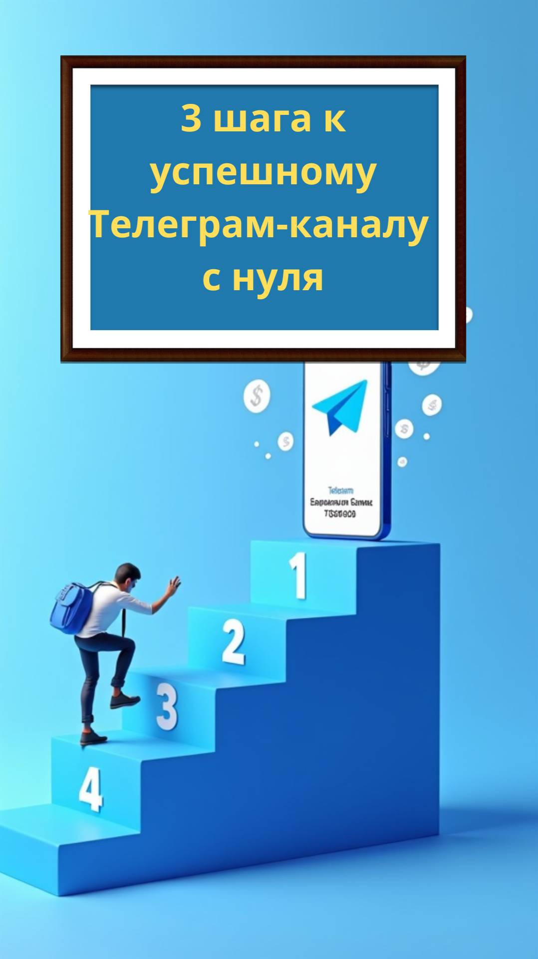 3 шага к успешному Телеграм-каналу с нуля: проверенная схема