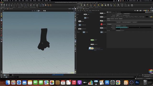 Perfect Fluid Ice Cream - Houdini & Redshift