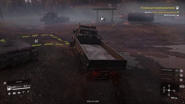 SnowRunner Прохождение Британская Колумбия ч21 Норт-Пик