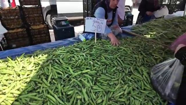 Erkan Davulcu
Annem ve Güler ile pazar alışverişi sebze fidesi aldık