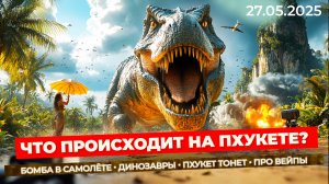 Пхукет сегодня: шторм, арест россиянки, кобра? Jurassic World  и слоновий спа — свежие новости 2025