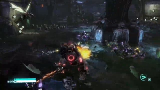 прохождение игры transformers fall of Cybertron ч.10 - теряю контроль