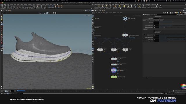 Inflation Sole Shoe - Houdini & Redshift