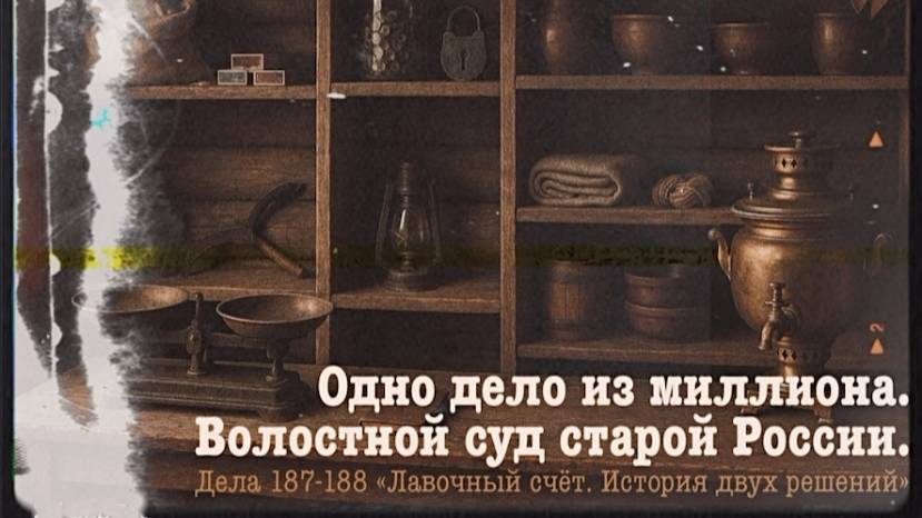 Лавочный счёт. История двух решений