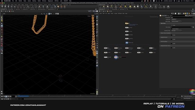 TUTORIAL YSL Soft Rigid Simulation Houdini & Redshift
