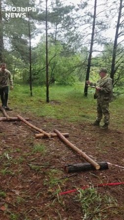 Областной слет учащихся «Безопасность жизнедеятельности» проходит в Мозырском районе