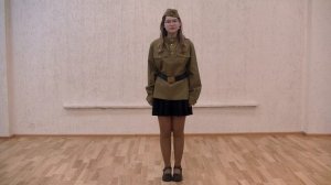 Ольга Берггольц "Ленинградский салют" - читает Ангелина Ханина