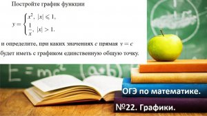 ОГЭ по математике 2025. Задание 22. Кусочно-непрерывные функции.