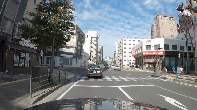 2 Поездка в город Кагосима / Drive Central Kagoshima City to Sakurajima