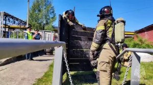 В Удмуртии определили сильнейших газодымозащитников
