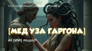 [Медуза Гаргона] авторская песня | Она превращает любовь в камень [ИИ]
