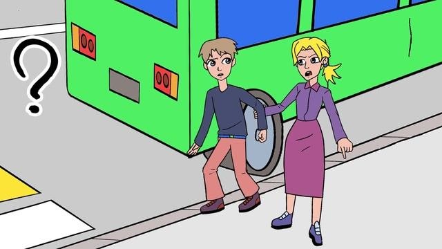 Ожившие раскраски РСА I 2 сезон I Выпуск 13: "Почему нельзя обходить автобус ни спереди, ни сзади"