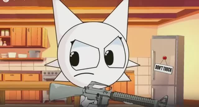 Мультики про спрунки.5 серия "Операция "Холодильник"".