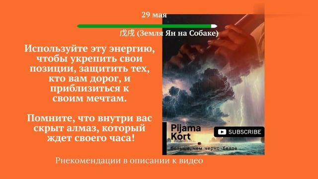 Pijama Kort's Video - May 29, календарь