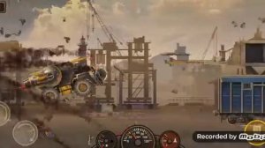 Проходим игру Earn to die 2 дошёл до последней заправки!!!