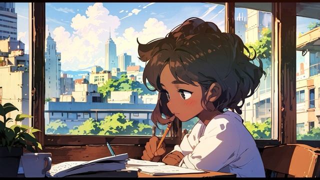 Lofi Radio - Study Sounds 🎧ྀི☕📝
