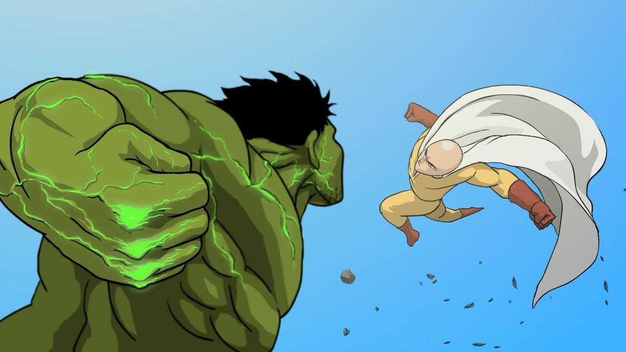 HULK vs SAITAMA Animation - Taming The Beast