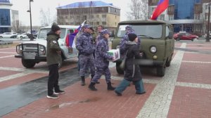 Белоярцы отправили гуманитарный груз в зону спецоперации