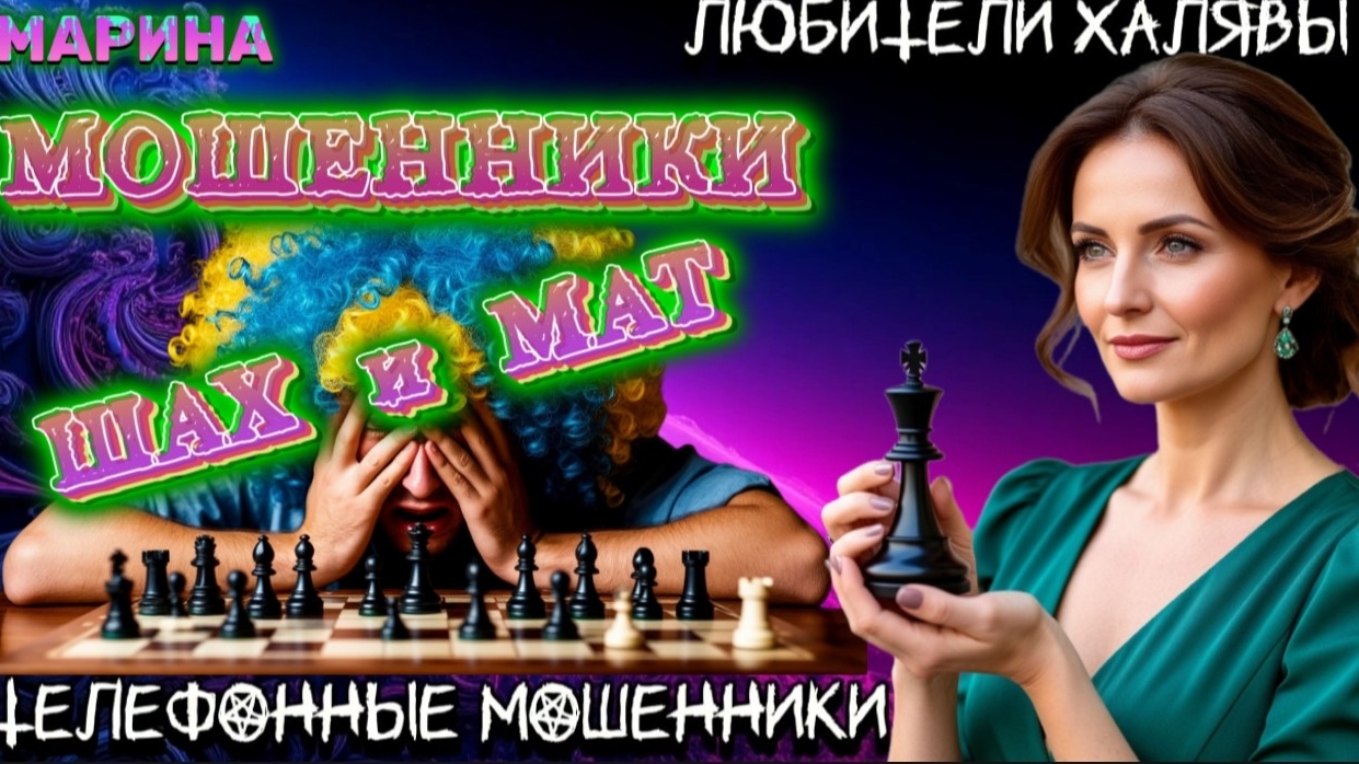 🎀 МАРИНА. ШАХ И МАТ | ТЕЛЕФОННЫЕ МОШЕННИКИ