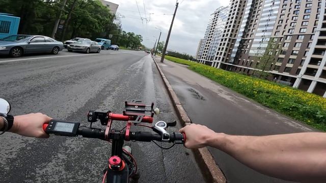 30 мая 2025. Санкт-Петербург. Поездка на электровелосипеде