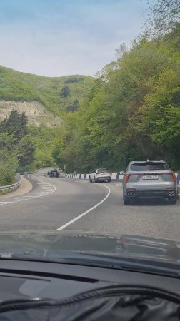 Лютый серпантин в Сочи. Как вам?  #дорога #сочи #авто