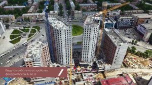 Квартал "Аэрон" - ход строительства май 2025 г., Новосибирск