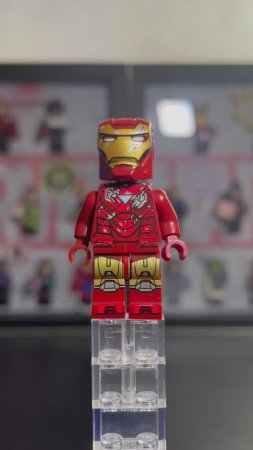 💭My collection of Lego Marvel minifigures (Iron Man Mark 6) №65