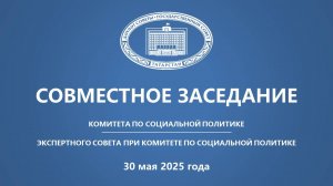30.05.2025 Заседание Комитета ГС РТ по социальной политике