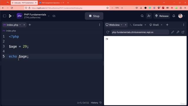 10 - Assignment Operator