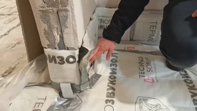 Шумоизоляция пола