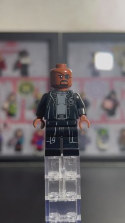 💭My collection of Lego Marvel minifigures. (Nicholas Fury) №72
