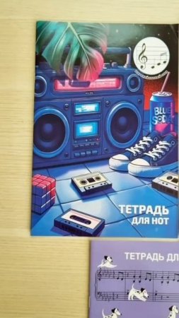 Тетрадь для нот. Размер: 200х290 мм. Формат А4, Арт 700200,70021, 70017,70016, 70015, 70018.