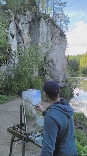Пленэр в природном парке «Оленьи ручьи»