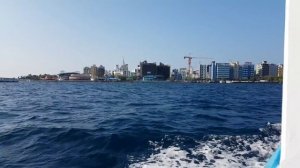 Поездка на лодке от аэрапорта до острова Мале
