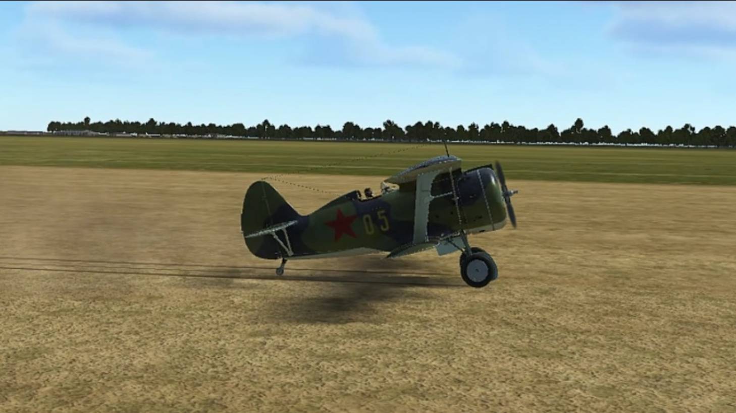 И-153 "Чайка" против Ju87. Вылет над Одессой.