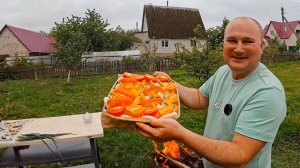 Как приготовить карпа с картошкой и овощами на костре просто и вкусно!