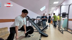 Открытое занятие по силовому троеборью