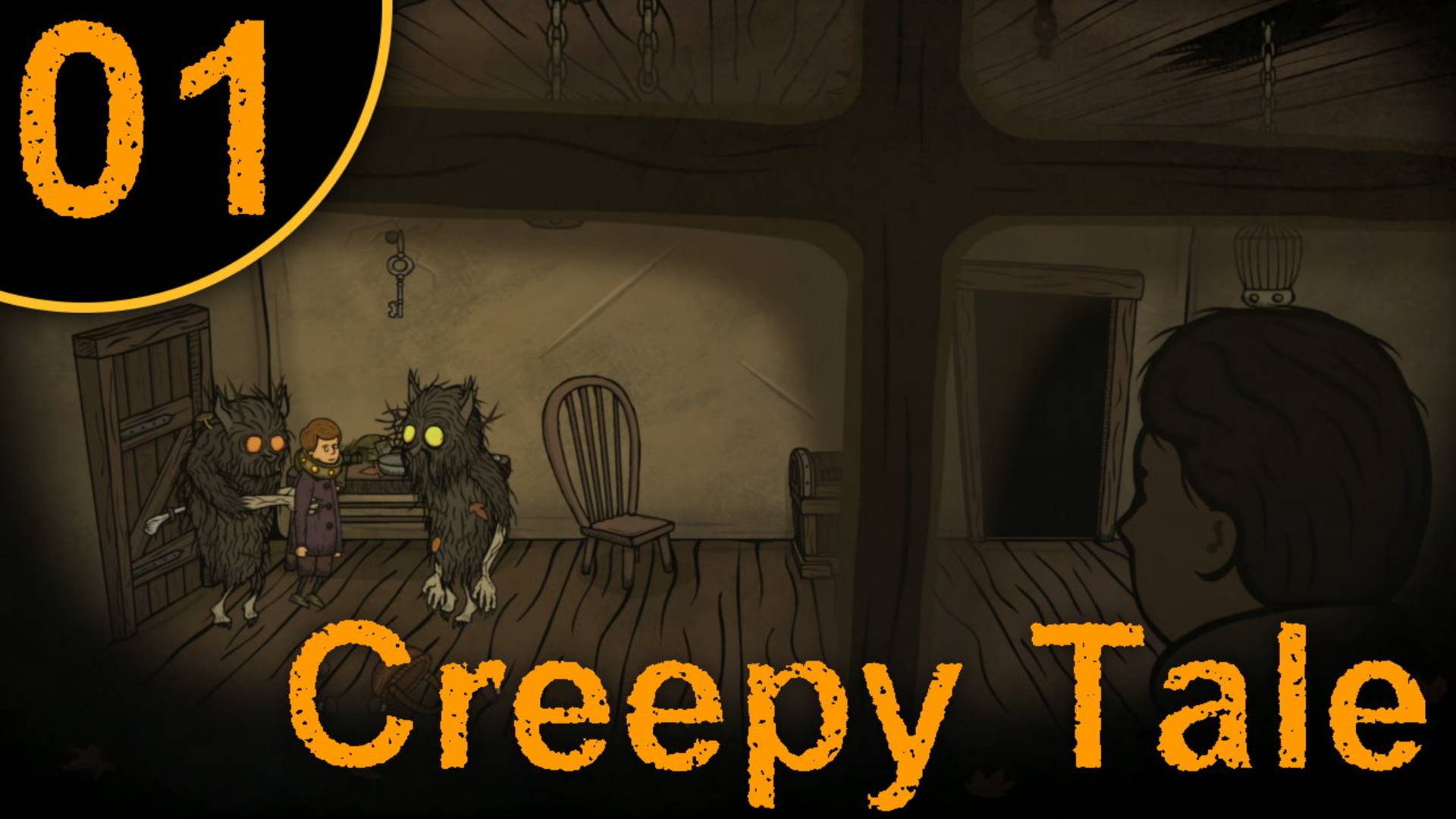 №1 Creepy Tale. Похищение друга и начало поиска