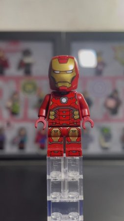 💭My collection of Lego Marvel minifigures (Iron Man Mark 7) №66