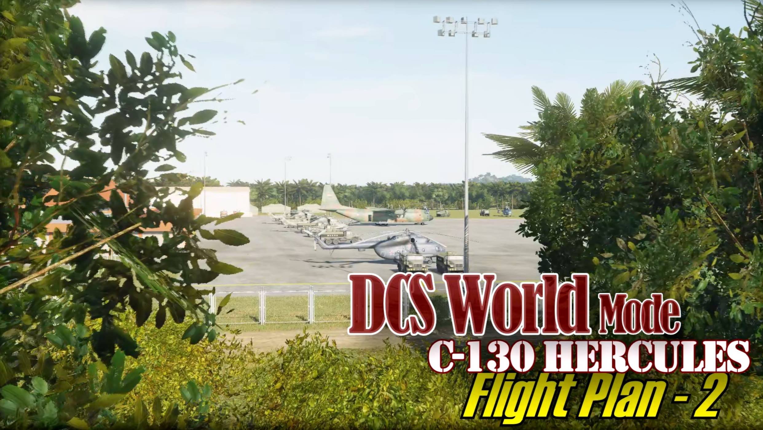 DCS С130 Flight plan План полета-2